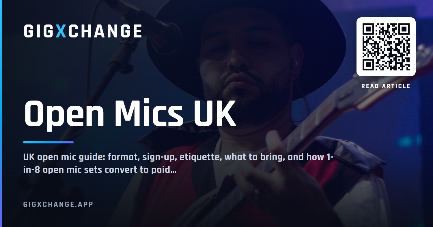 Open Mics UK: How They Work + 1,247 Listings (2026)