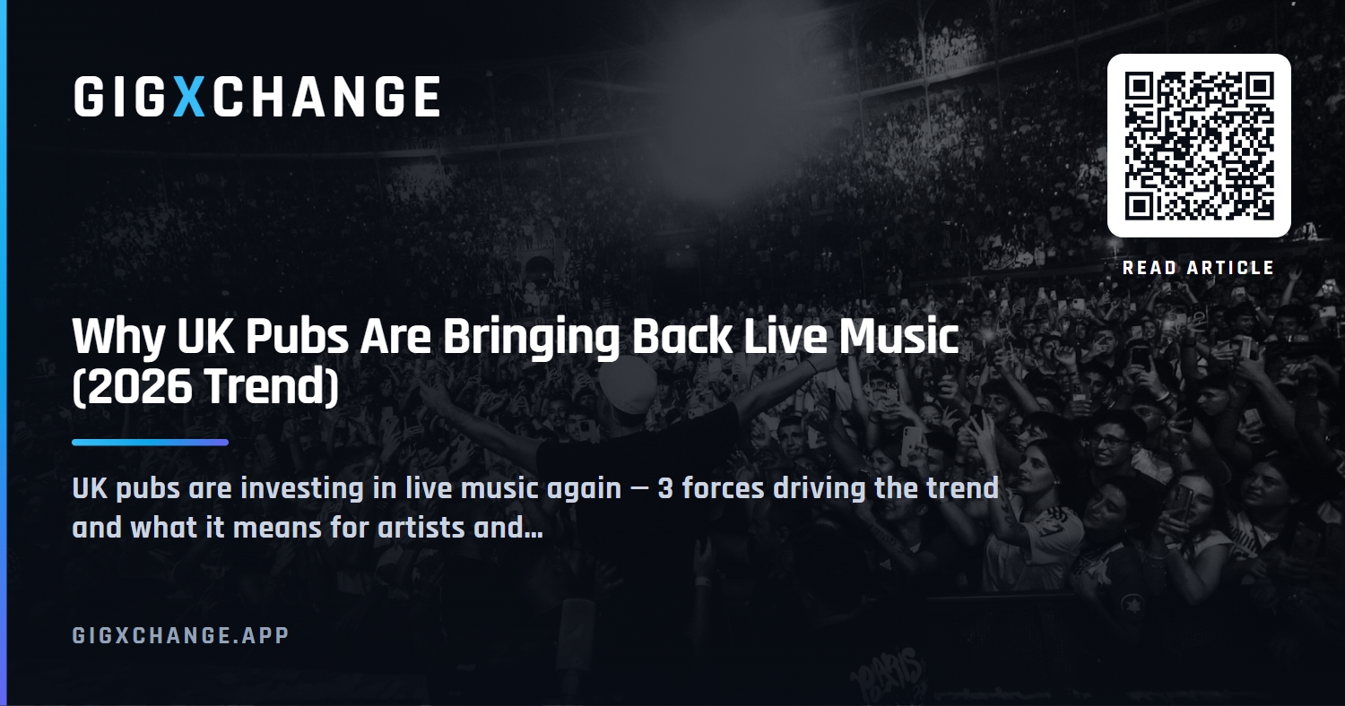 Why UK Pubs Are Bringing Back Live Music (2026 Trend)